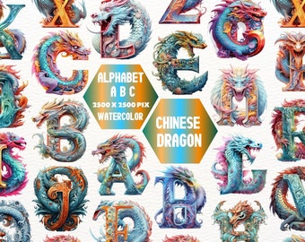 Dragon Art Letters Clipart Illuminated, Fantasy Dragon , Alphabet ...