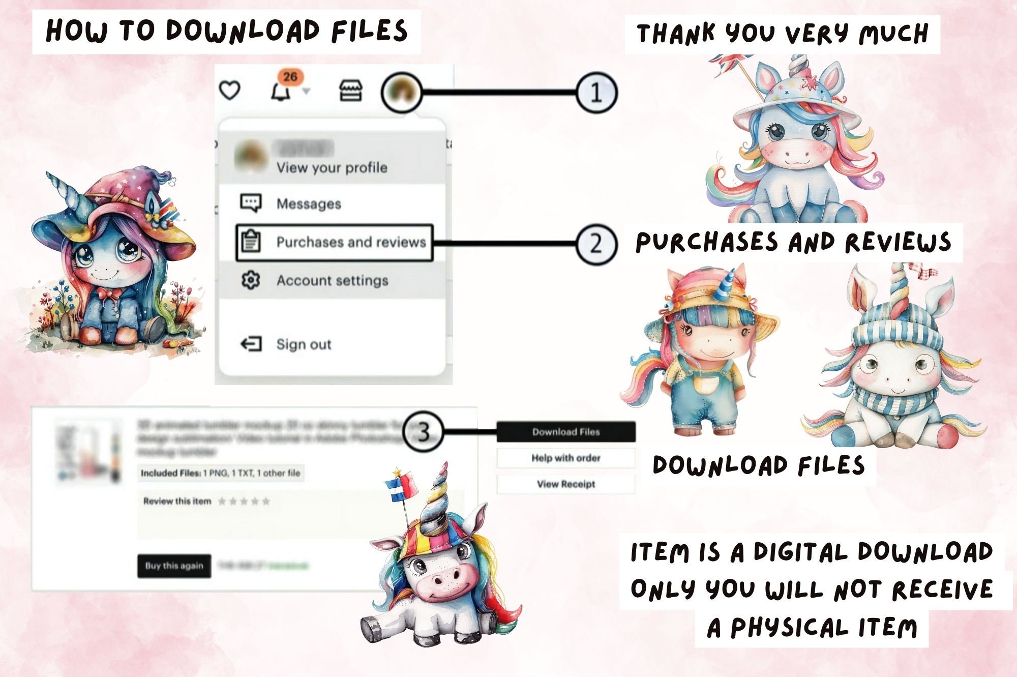 Unicorn Back to School Clipart, Cute Unicorn School, Adorable Back to ...