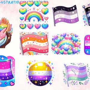 LGBT Pride Clipart, Gay Pride Png, Lesbian, Rainbow, Lgbt Quote ...