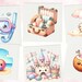 Kawaii Beach Clipart, Summer Clipart, Cute Kawaii Cartoon Characters ...
