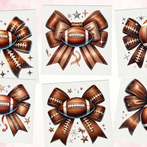 Coquette Football Clipart , Coquette Bow, Football, Pink Coquette ...