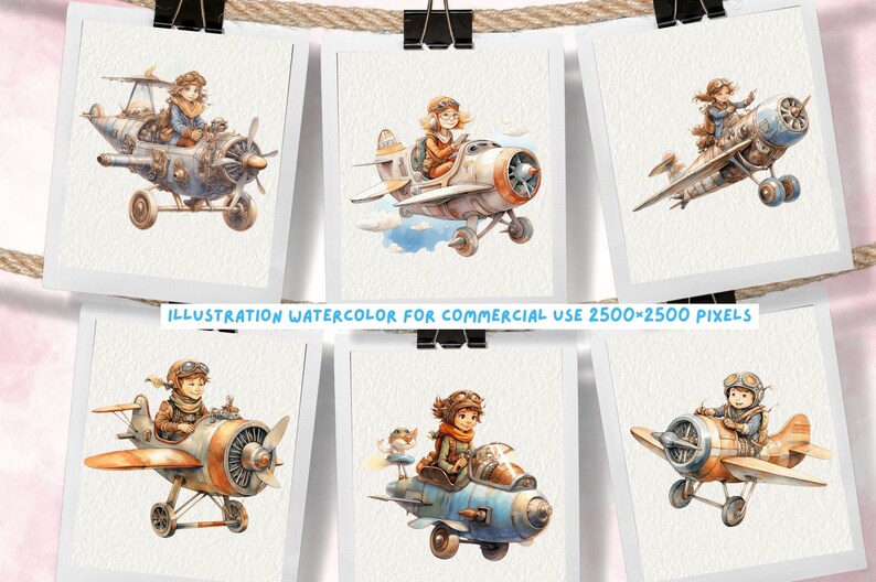 Cute Airplanes Png, Cute Planes Clipart, Pilot Clipart, Pilot Boys ...