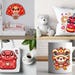 Chinese New Year Clipart: Dragons, Lanterns, Red Envelopes (PNG Digital ...