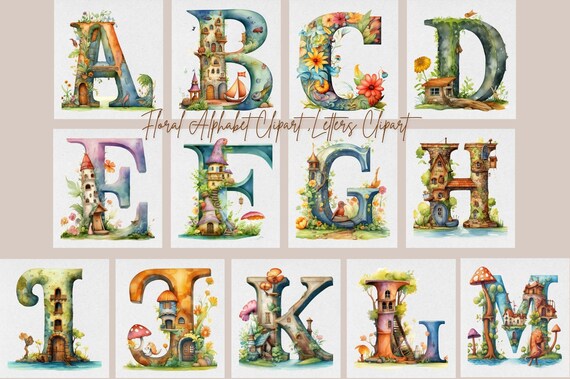 Lettre Fantaisie A Clipart