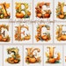 Pumpkin Alphabet Letters Clipart Png, Autumn Pumpkin Clipart Wedding ...