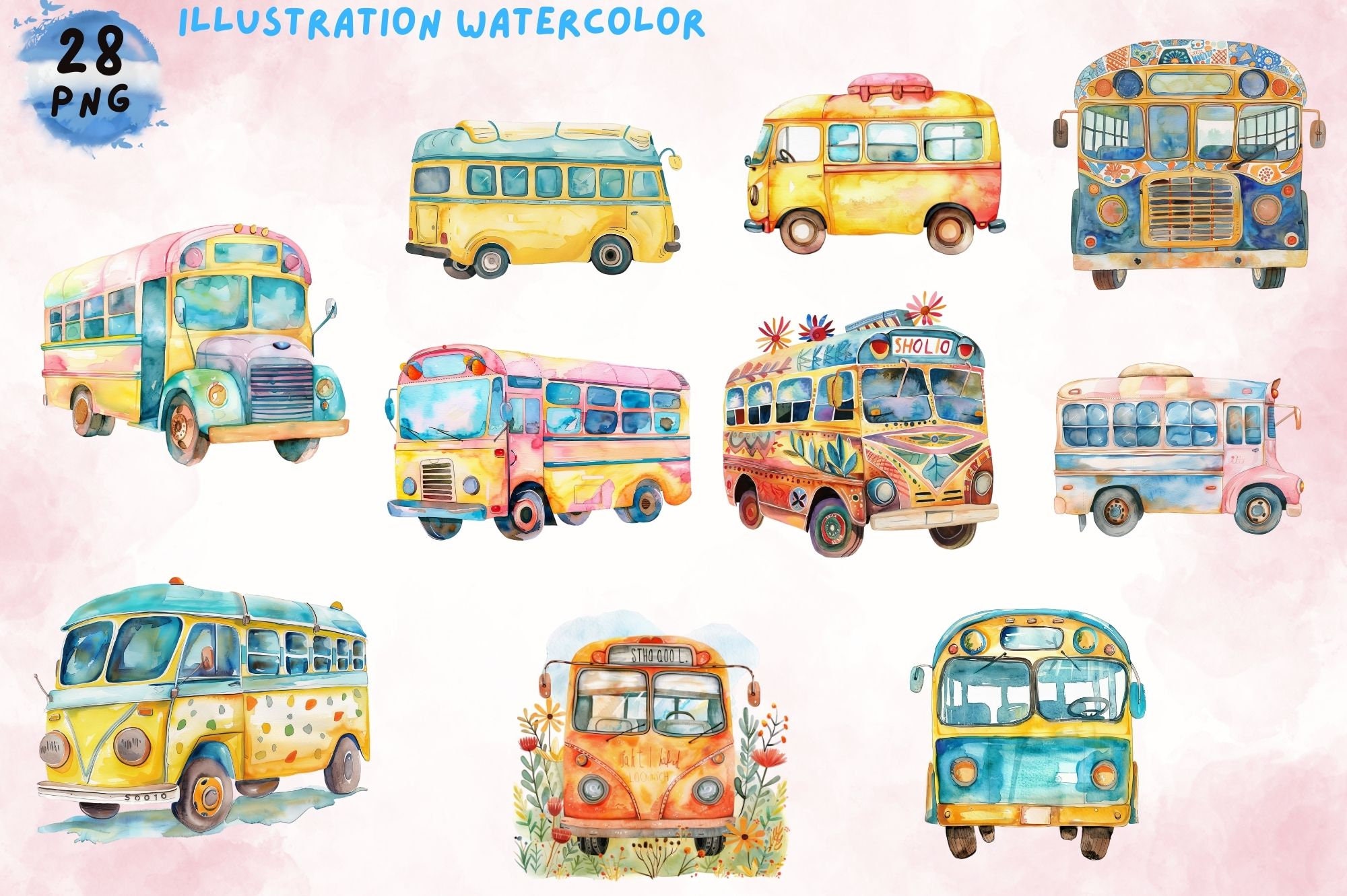 Back to School Bus Clipart, School Bus Driver Design Download, Back to ...