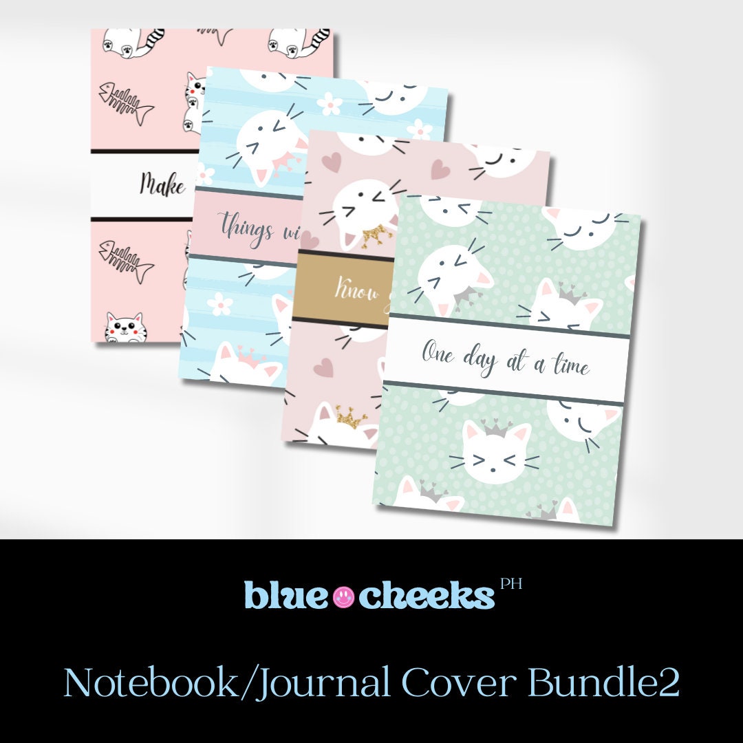 Editable Notebook&journal Cover-printable Notebook/journal - Etsy