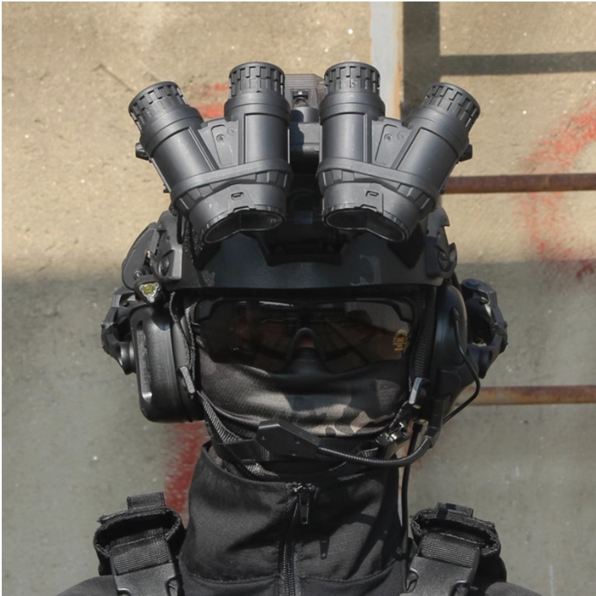 Quadruple Vision Night Vision Device Tactical Helmet Riot - Etsy Australia