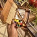 Handmade Wooden Pocket Gouache Paint Box - Etsy