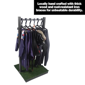 Socal Surf Rackz Wetsuit Storage Rack (6-8 Suit) - Etsy