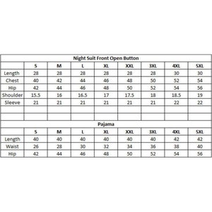 Indian Cotton Hand Block Printed PJ Set Night Shut Indian Pj Set ...