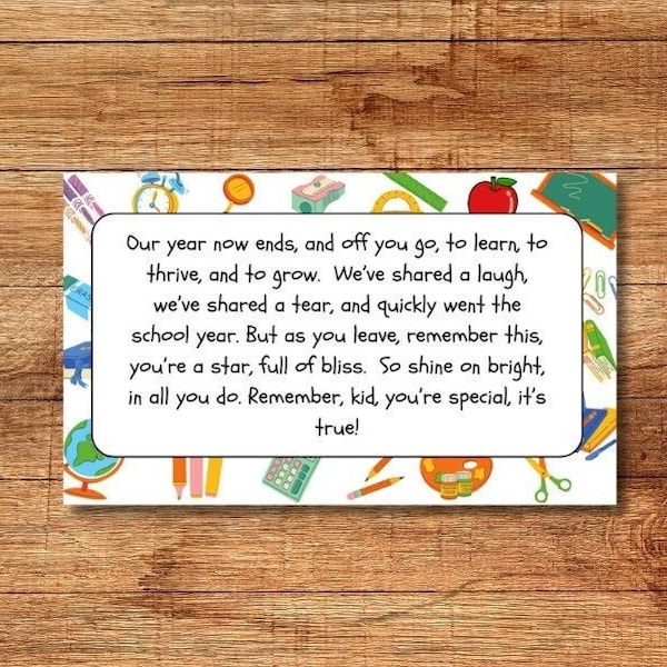 Goodbye Cards for Students - Etsy UK