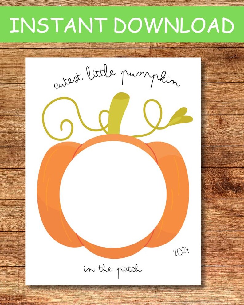 Halloween Pumpkin Handprint Footprint 2024 Toddler Baby Printable Craft ...