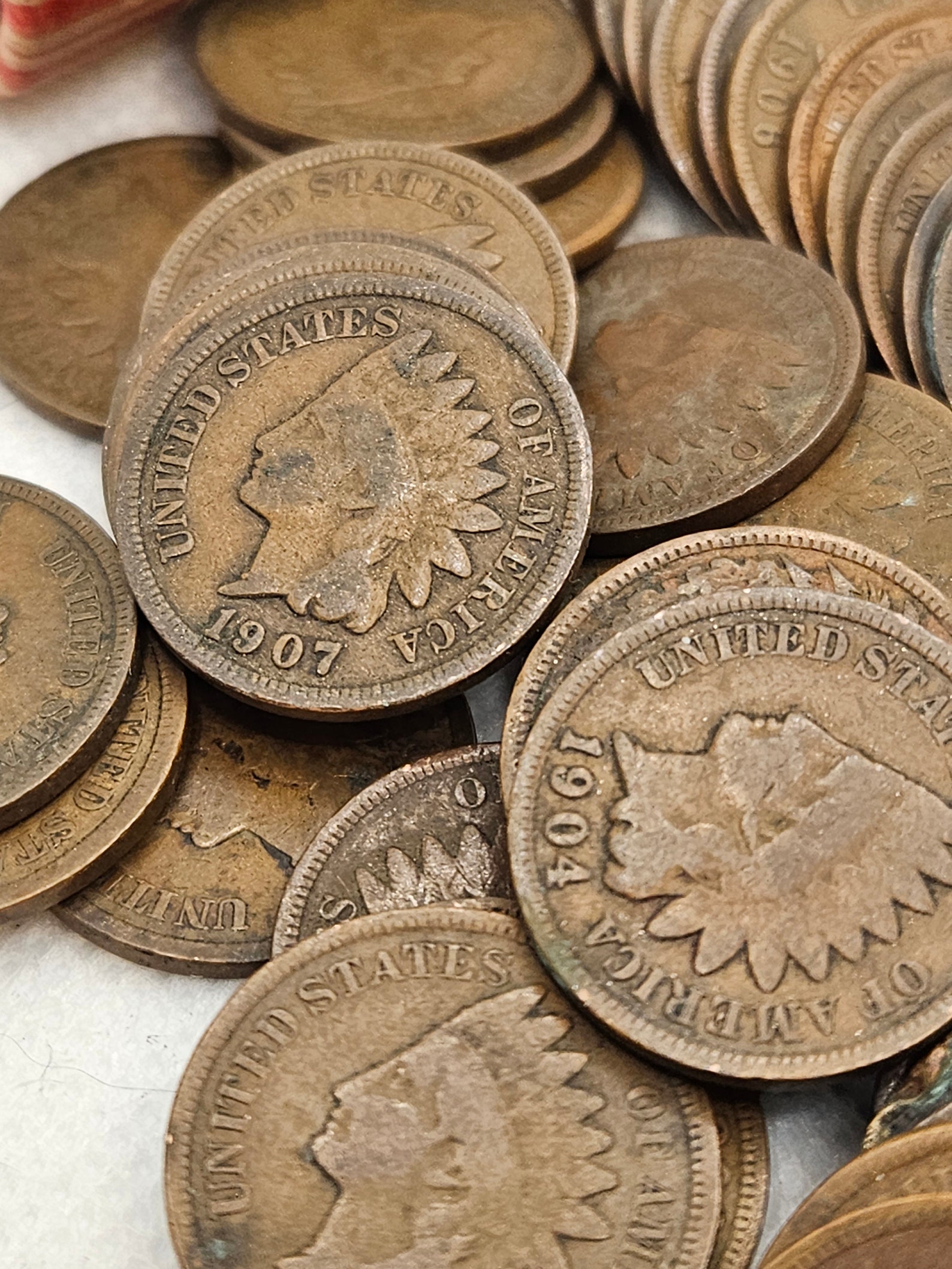Indian Head Penny Lot - Choose Your Amount - Grab Bag 1859 - 1909 - Etsy