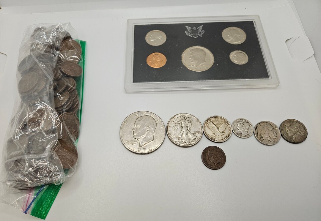 Coin Collecting Grab Bag With SILVER - U.S. Coin Collecting Kit With ...