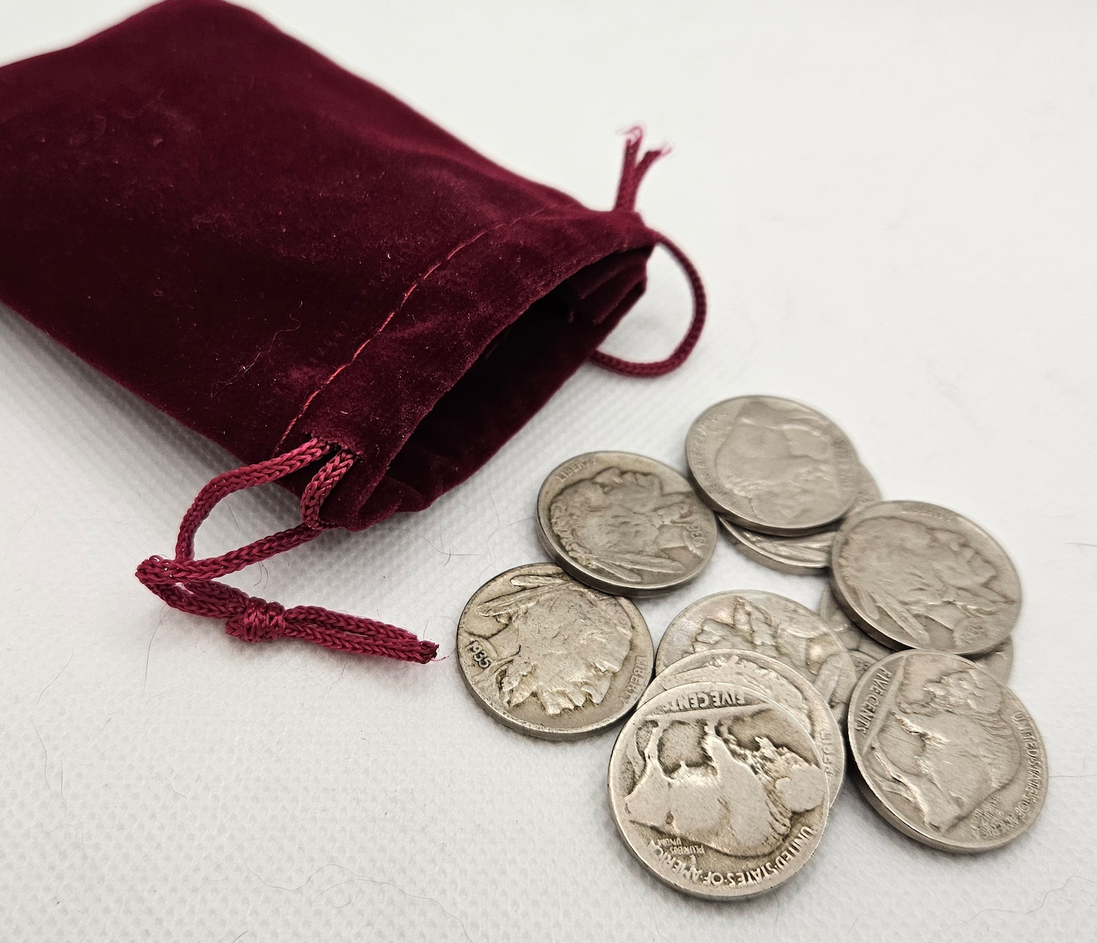 Buffalo Nickels - 10 Coin Grab Bag - 1913 - 1938 US Coins Mint Indian ...