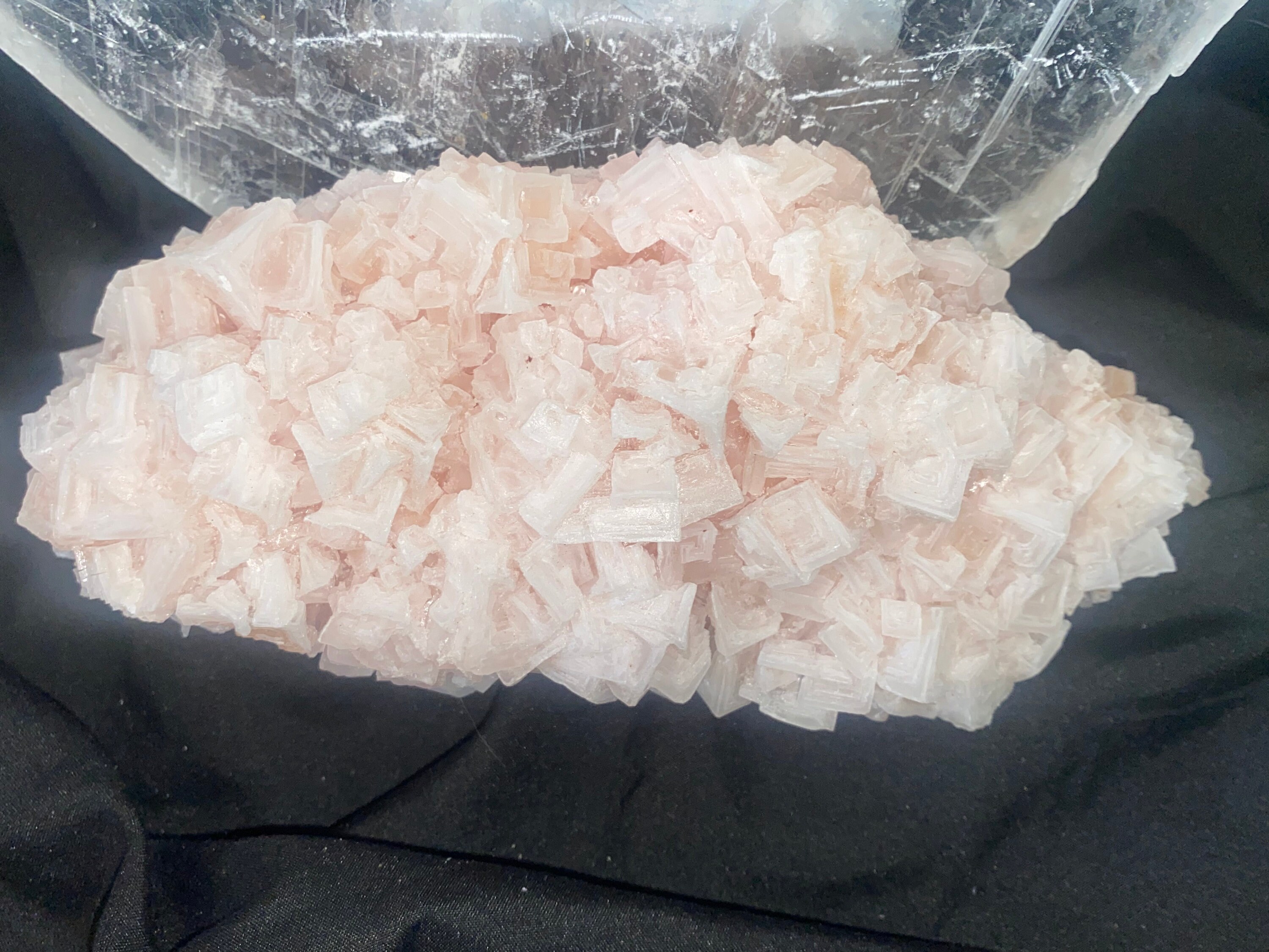 Pink Halite, Halite, Large Pink Halite, Salt Crystal, Pink Crystals ...