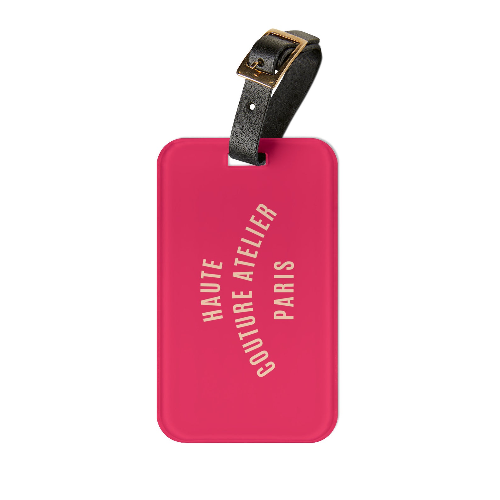 Luggage Tag, Haute Couture Atelier Paris Luggage Tag, Paris Luggage Tag ...