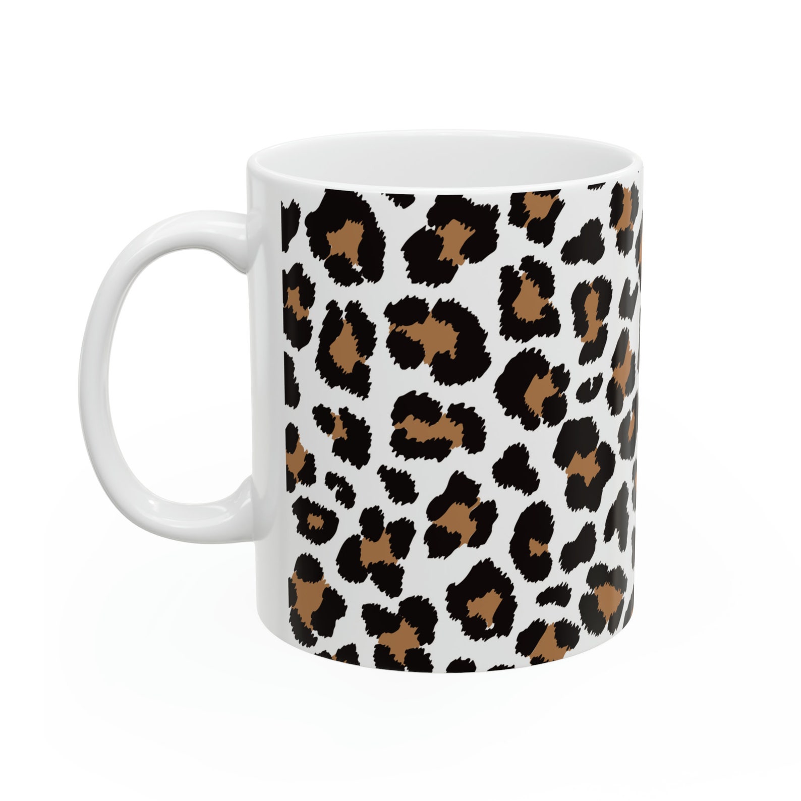 Leopard Coffee Mug, Cute Coffee Mug, Gifts for Women, Leopard Print Mug ...