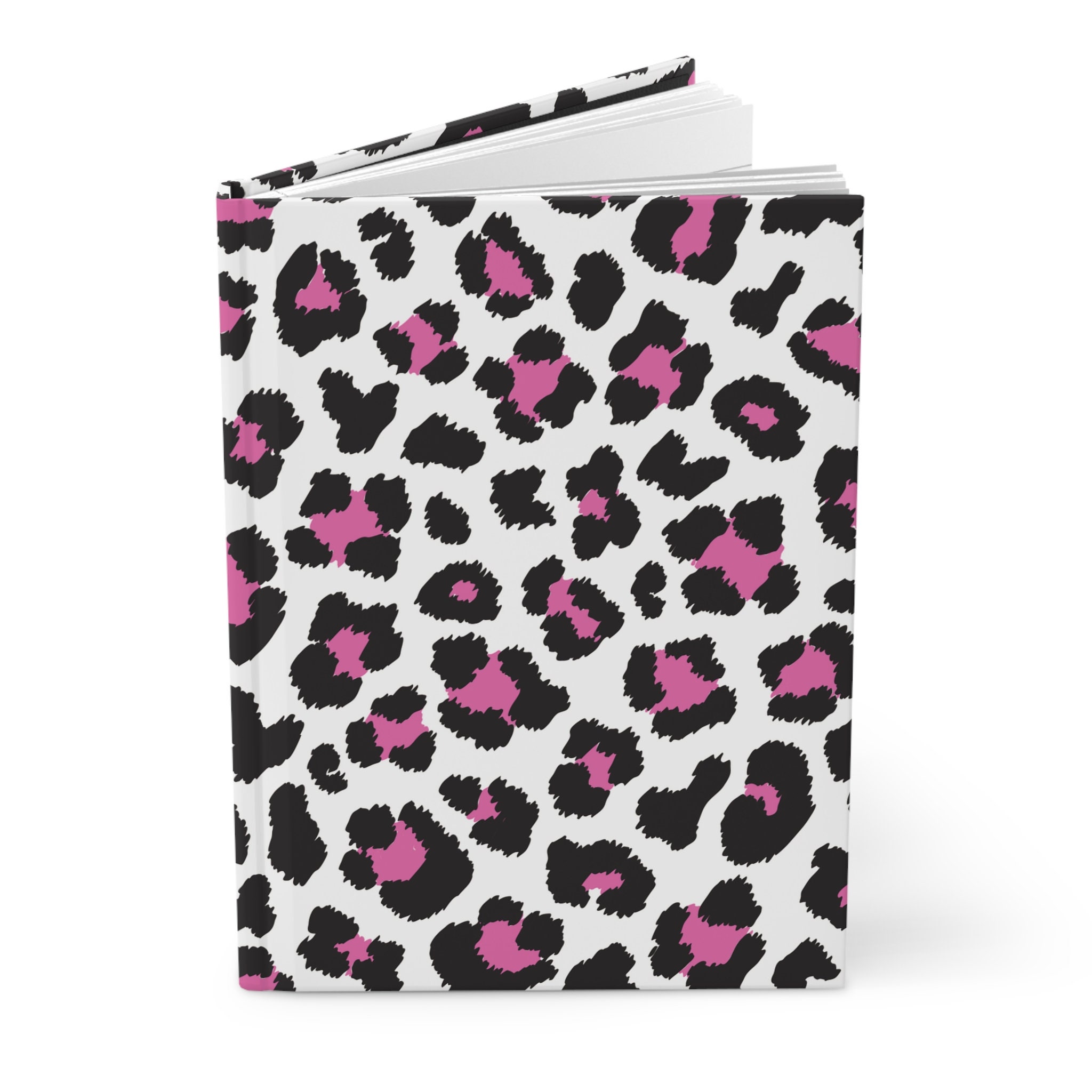 Leopard Print Journal Hardcover, Journal Diary, Leopard Travel Diary ...