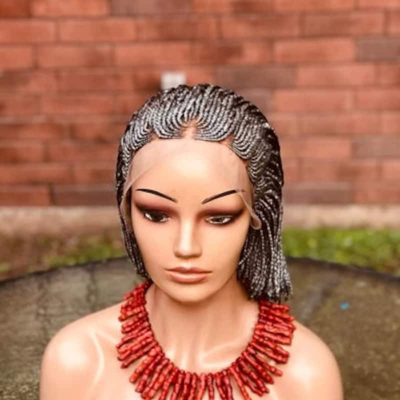 Cornrow Wig Short - Etsy