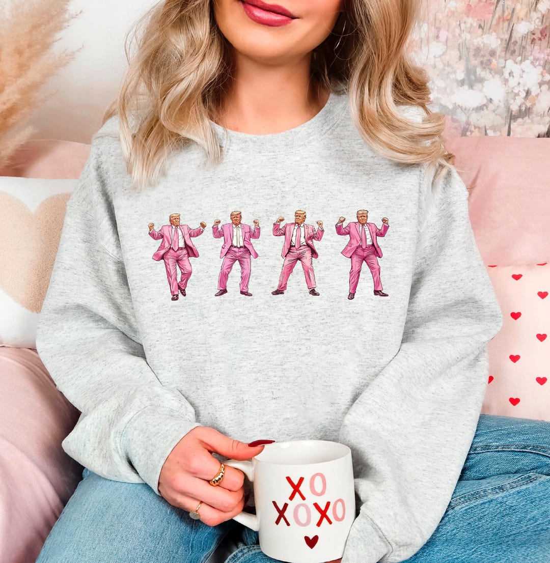 Donald Trump Dance Shirt, Valentine Donald Trump Tee, Political Shirt ...