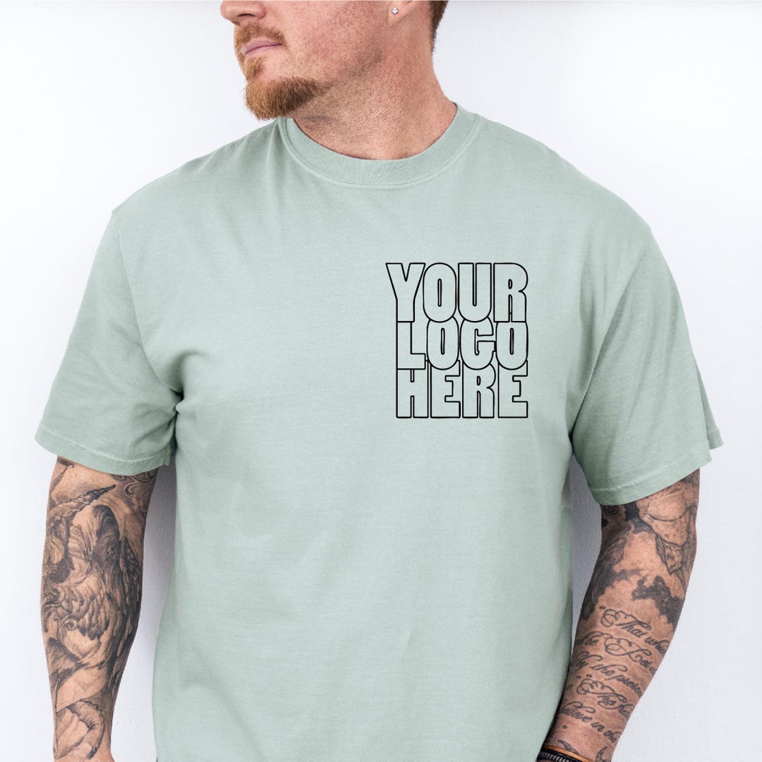 Comfort Colors® Personalized Custom Logo Shirts, Company Logo T-shirts ...