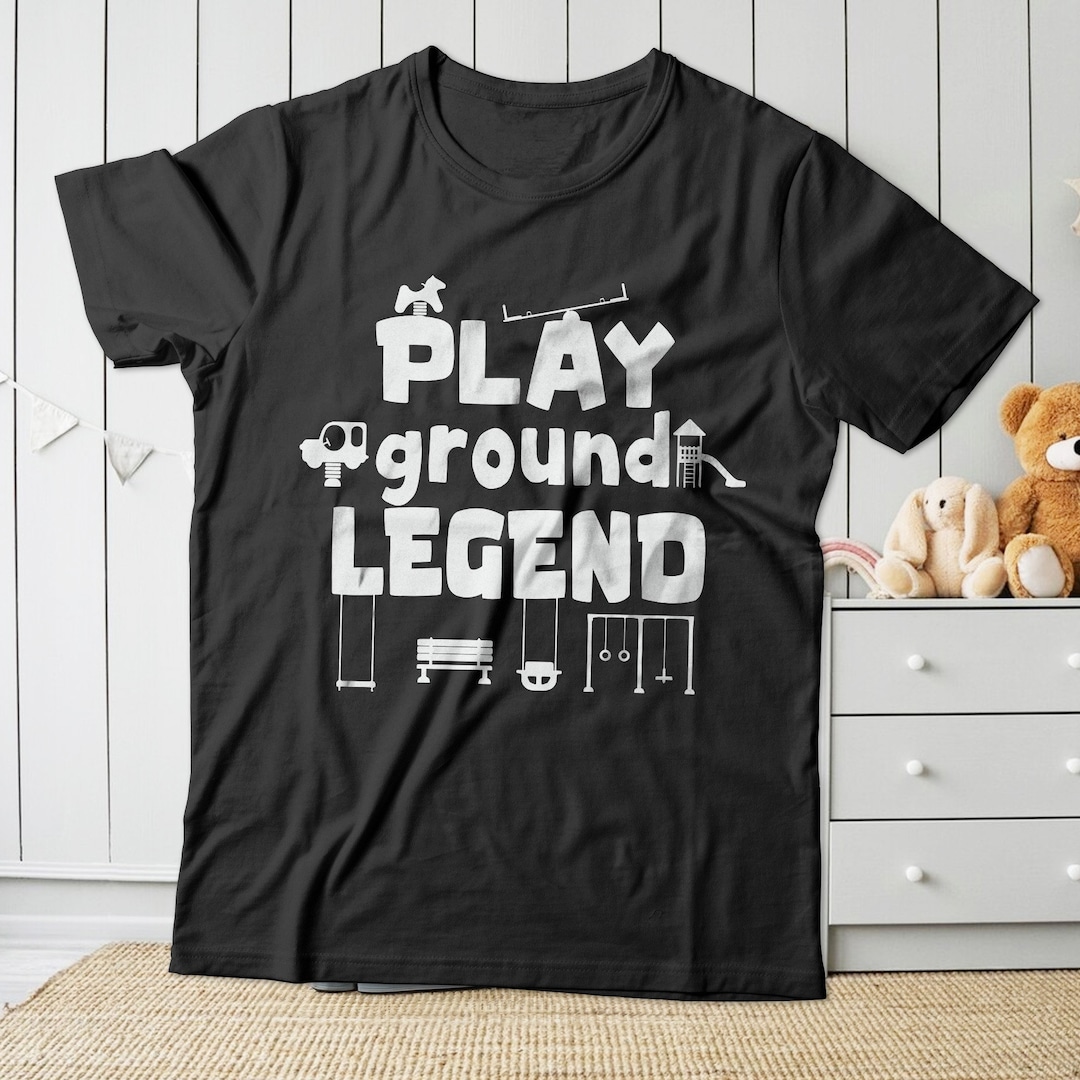 Playground Legend T-shirt, Toddler Shirt, Funny Kid Tees, Trendy Kid ...