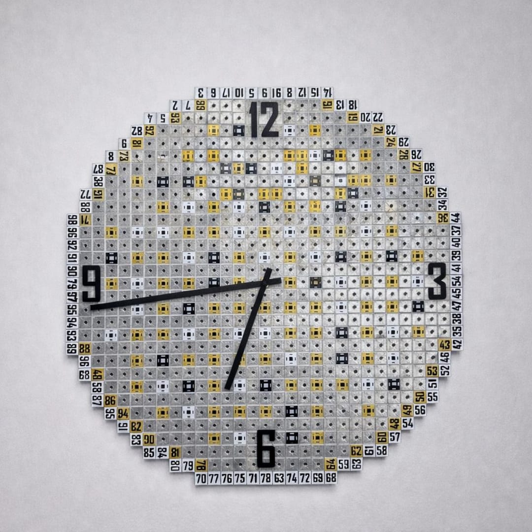 Chernobyl RBMK-1000 Reactor Wall Clock – Nuclear Reactor Core Design ...