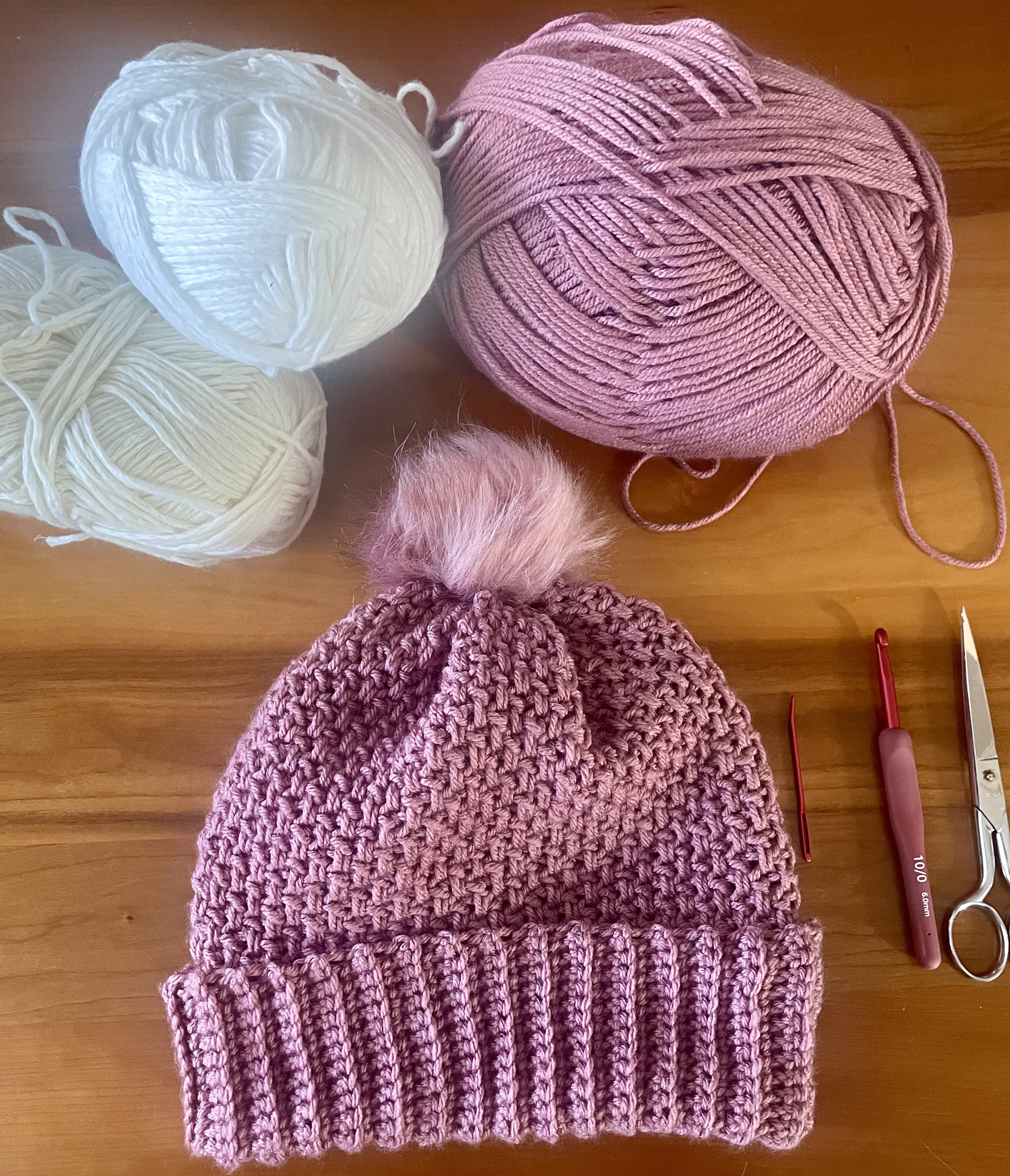 Crochet Hat Pattern/beginner Crochet Pattern/ Beanie Pattern/ Winter ...