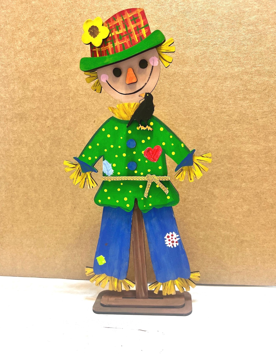 Fall Scarecrow Craft Kit: DIY Autumn Art Project for Kids - Etsy