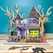 DIY Haunted House Kit: Reclaimed Cardboard Halloween Art Project - Etsy