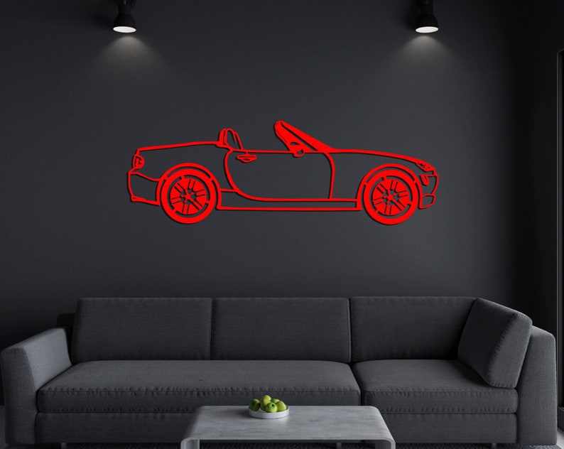 Mazda MX5 Miata NC Metal Wall Decor Garage Wall Art Sport - Etsy