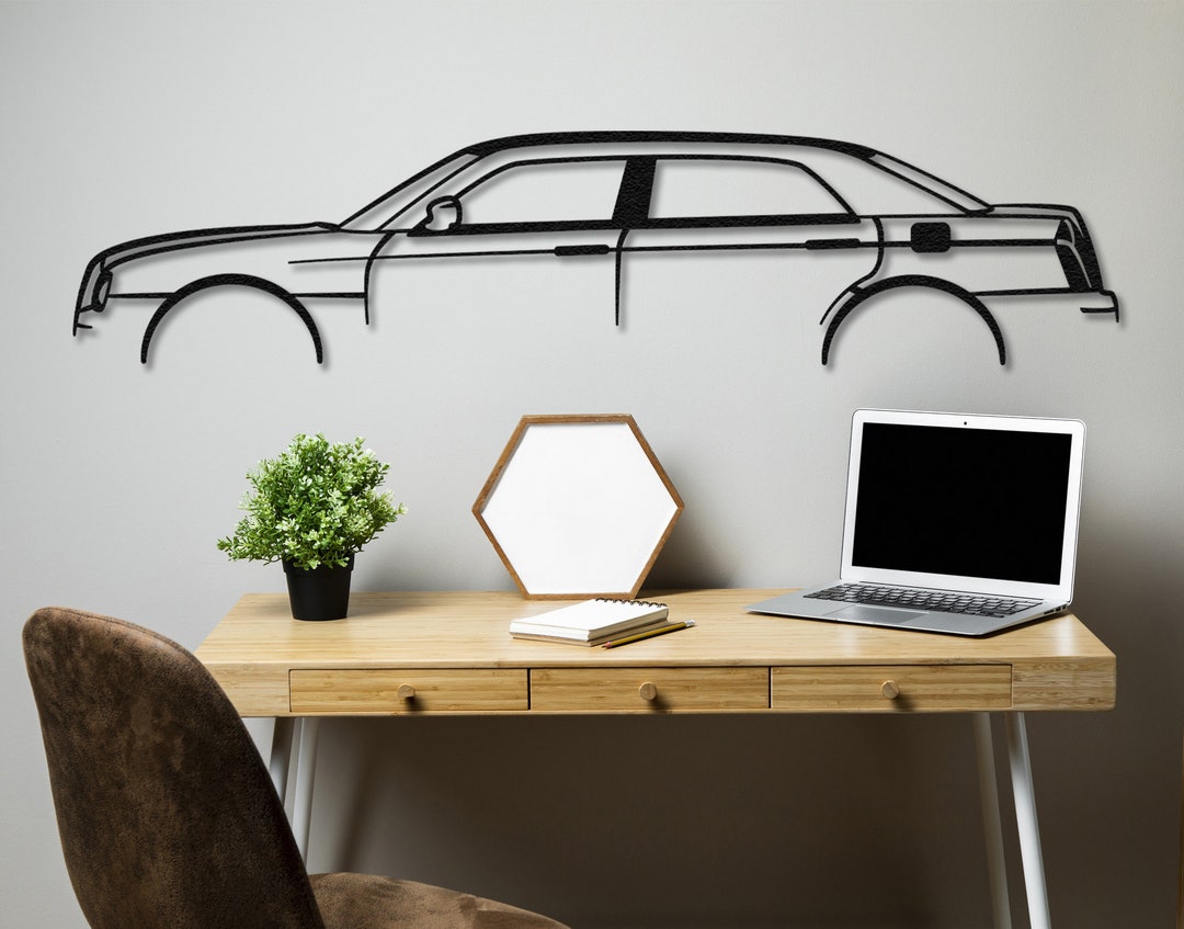 Chrysler C300 Metal Wall Decor Garage Wall Art Sport Car - Etsy