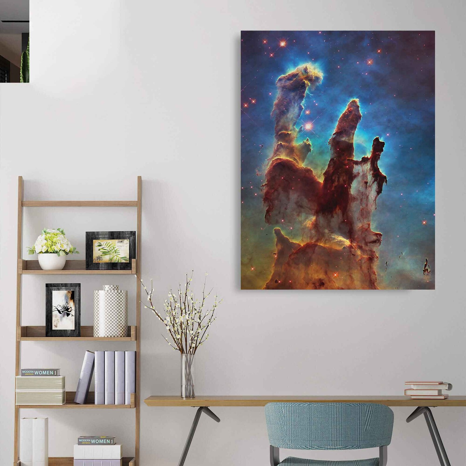 Pillars of Creation Canvas Art Print, Hubble Space Photo - Etsy