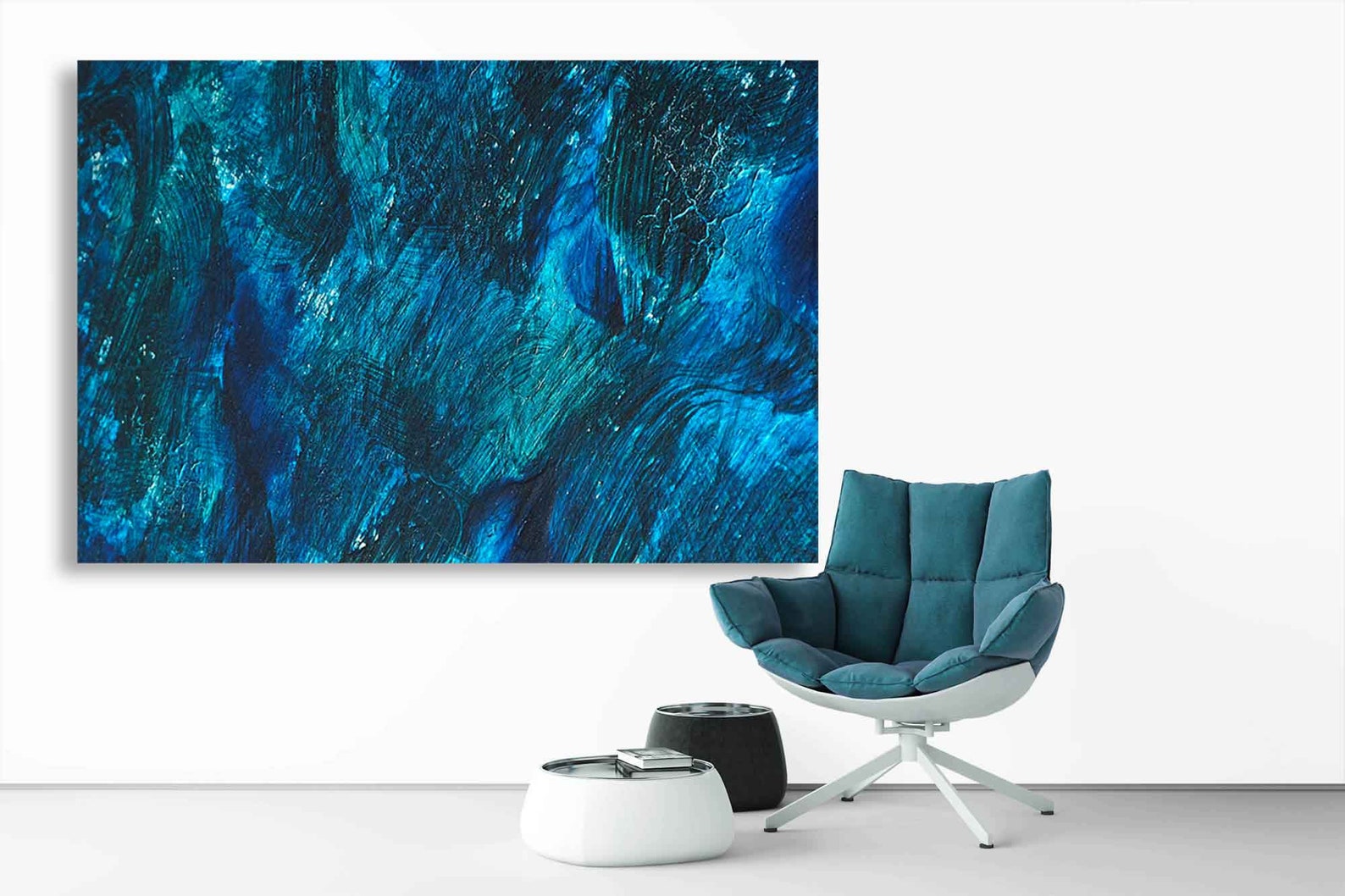 Wild Waters Abstract Art Gallery Wall Art Bedroom Prints Living Room ...