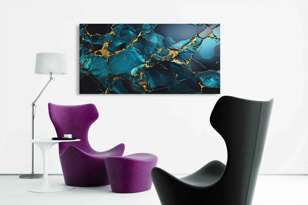 Unique Stone Texture Wall Decor - Stylish Bedroom and Living Room Art ...