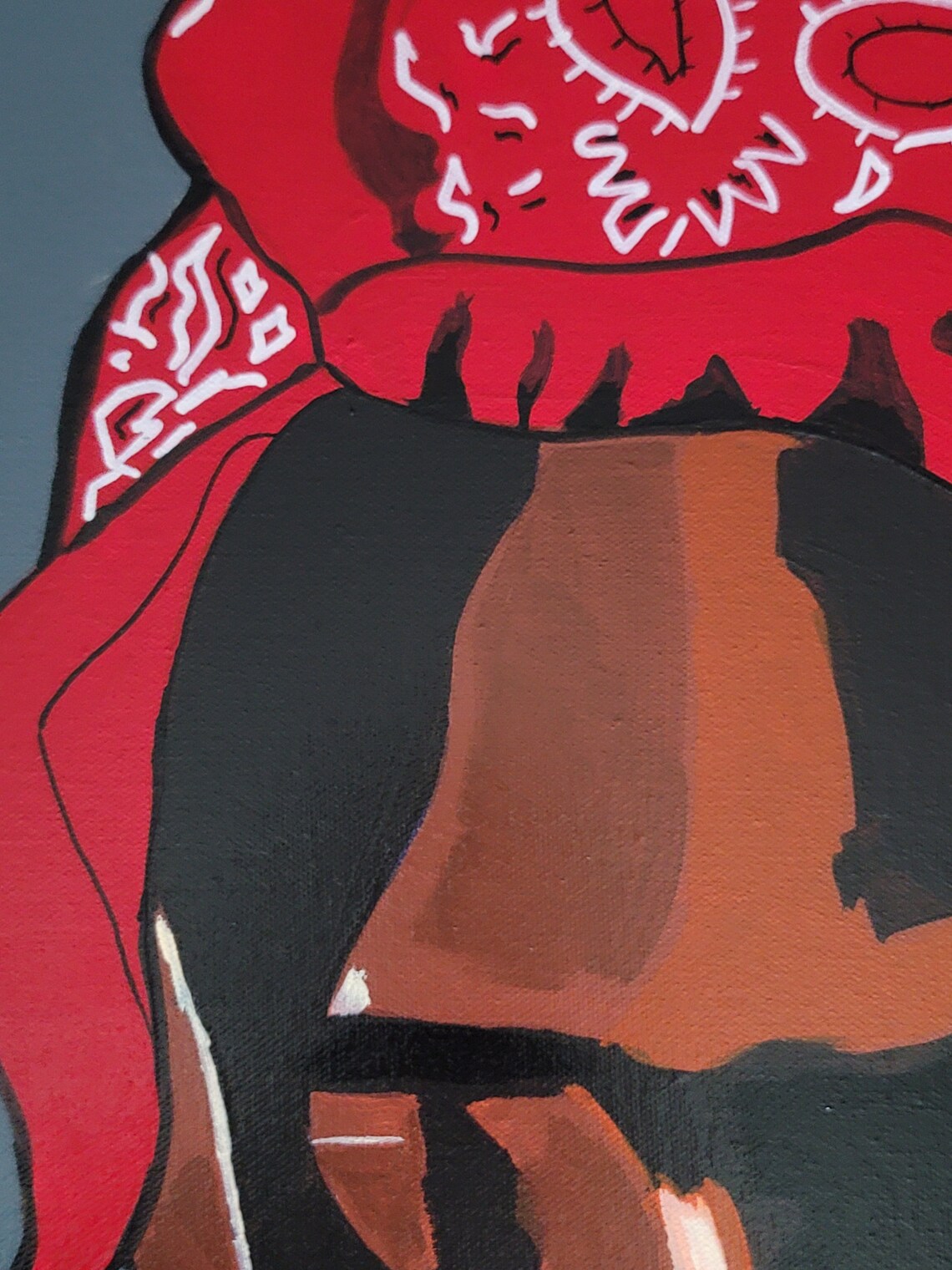 12x18 Acrylic Paint 2pac Art Print - Etsy