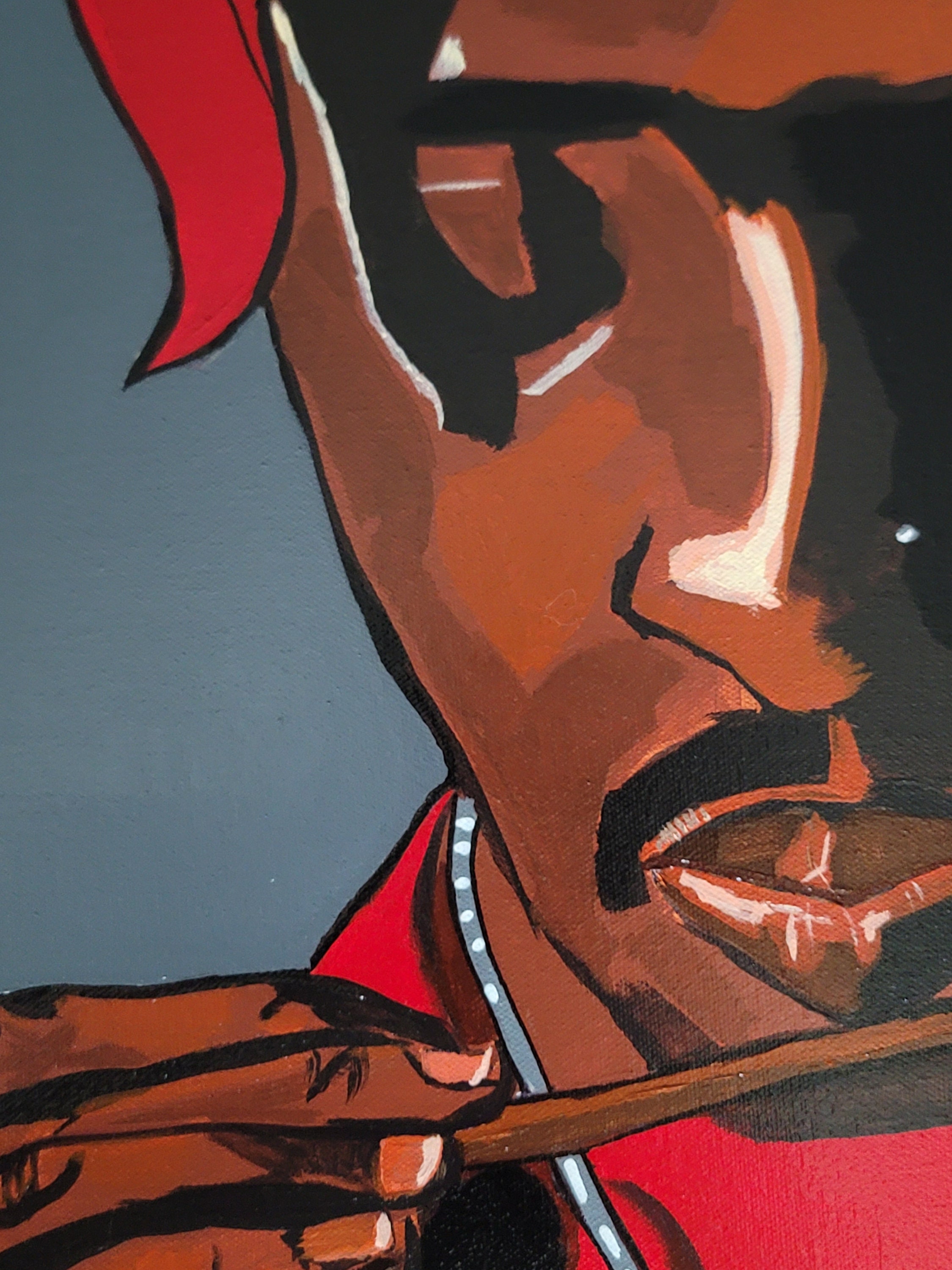 12x18 Acrylic Paint 2pac Art Print - Etsy