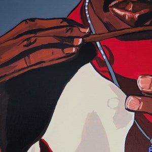 12x18 Acrylic Paint 2pac Art Print - Etsy