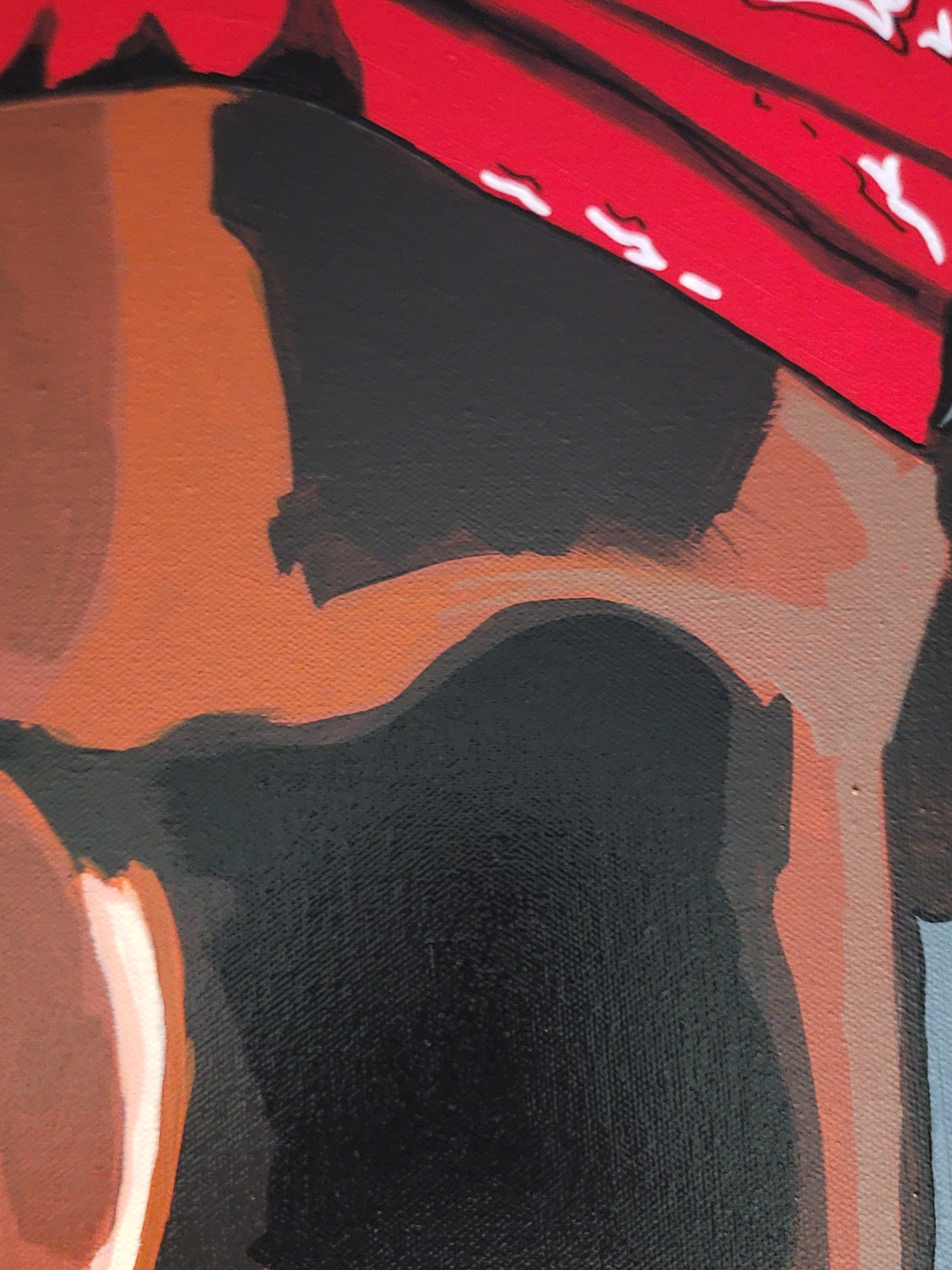 12x18 Acrylic Paint 2pac Art Print - Etsy