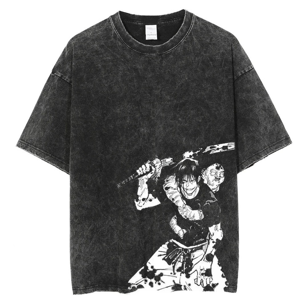 Vintage Washed Jujutsu Kaisen Pump Cover Shirt: Elevate Your Style With ...