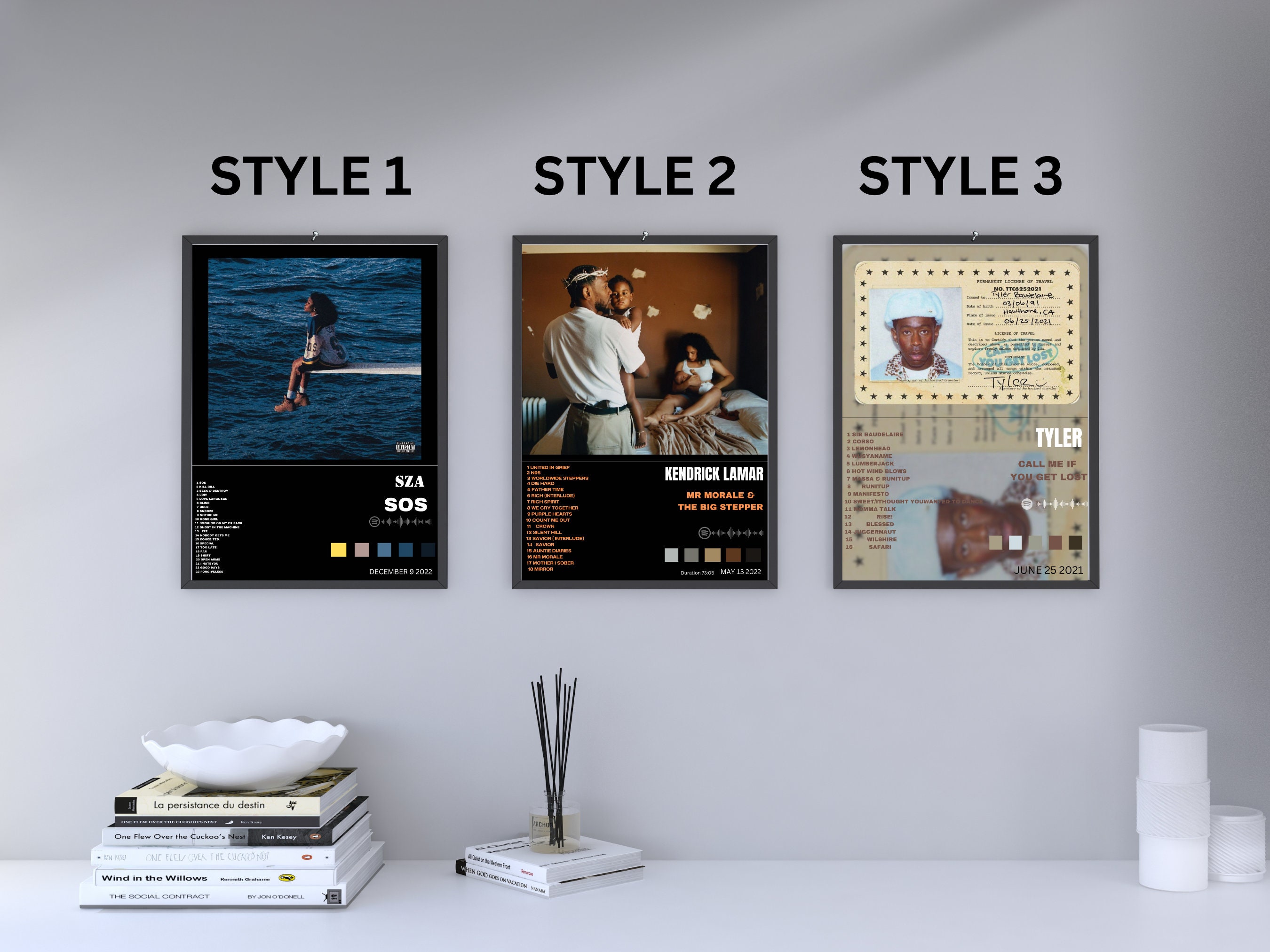 Album Covers Posters - Etsy