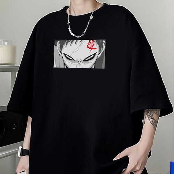 Gaara Naruto T Shirt - Etsy