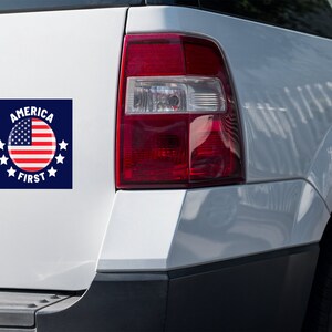 America First: the Ultimate U.S. Flag Kiss-cut Stickers for the True ...