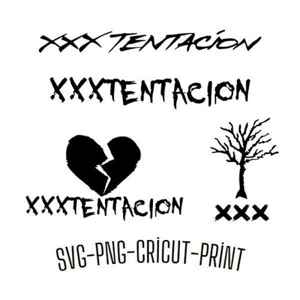 Xxxtentacion Svg - Etsy
