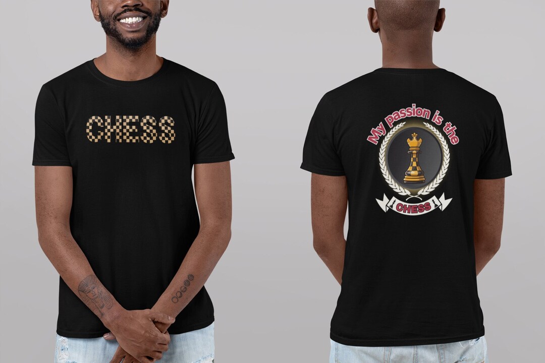 Letters With the Chessboard Shirt, Chess King Token Shirt, Funny Design ...