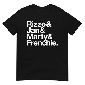 GREASE Pink Ladies Tshirt | Helvetica Shirt - Etsy