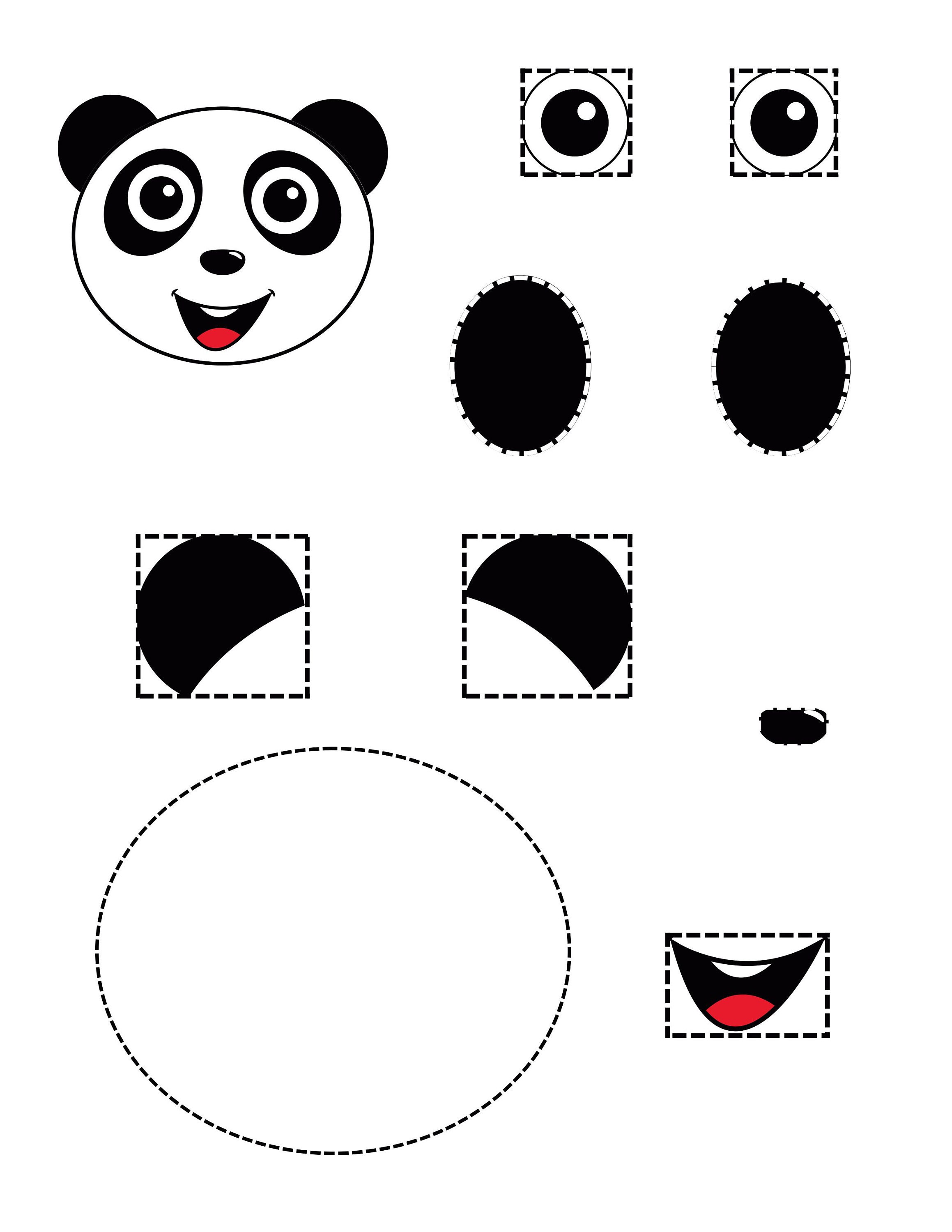 Cut and Paste Activities, Arrange Animal Body, Cut and Glue Game ...