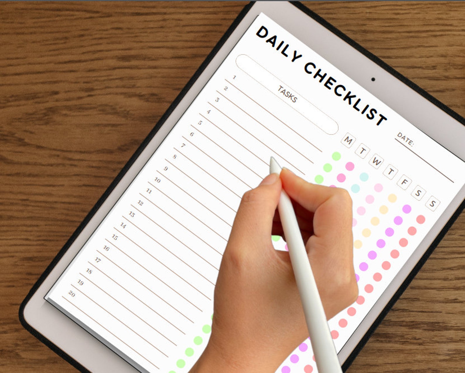 Editable Daily Checklist | Printable Weekly to Do List | Weekly ...